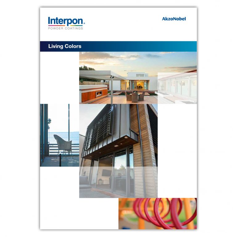 Updated Living Colors Color Chart now available - Interpon Powder Coatings